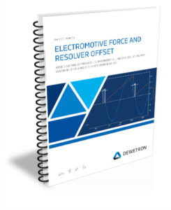 White paper: Electromotive force resolver offset